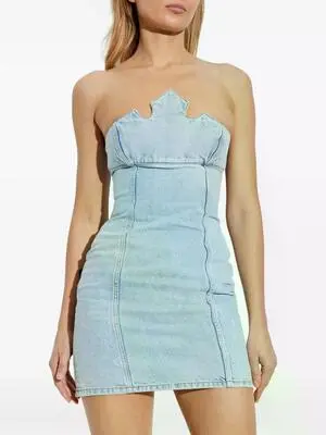 Coperni Denim Mini Dress