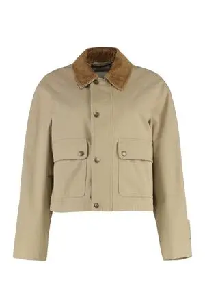 Burberry Button Jacket - Beige