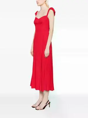 REFORMATION Bryson Midi Dress - Red