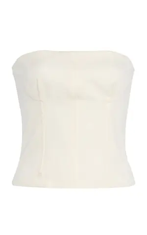 TWP Jillian Strapless Bustier Top