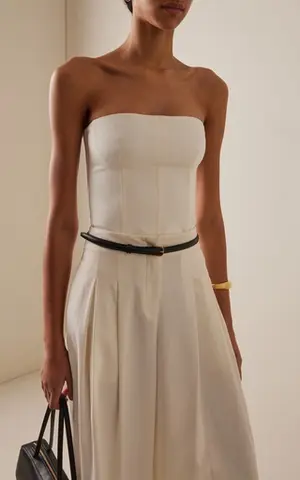 TWP Jillian Strapless Bustier Top