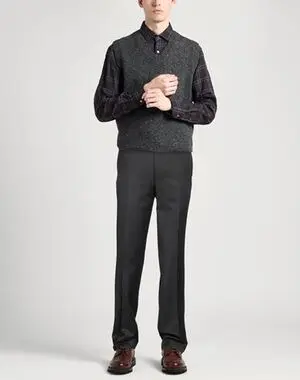 Canali Tailored Wool Pants - Grey