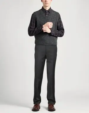 Canali Tailored Wool Pants - Grey
