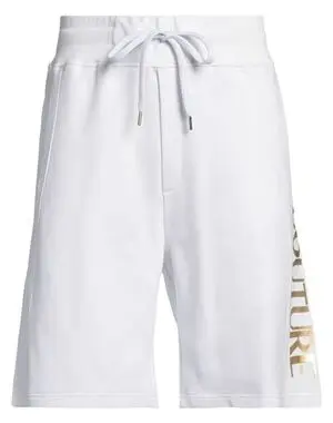 Versace Cotton Bermuda Shorts White