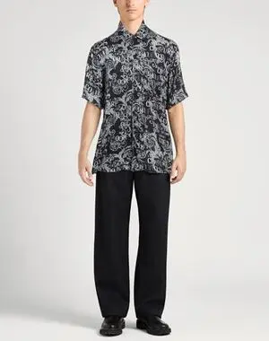 Versace Shirt Size Viscose - Black