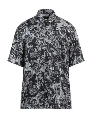 Versace Shirt Size Viscose - Black