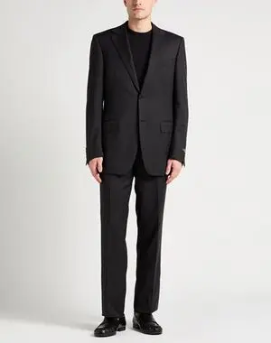 Canali Suit Size Virgin Wool - Grey