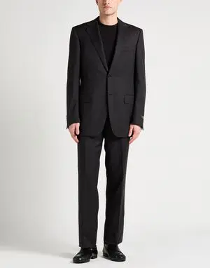 Canali Suit Size Virgin Wool - Grey