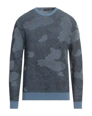 Zanone Printed Sweaters For Men