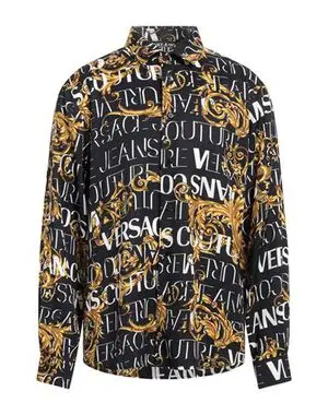 Versace Shirt Size Viscose - Black
