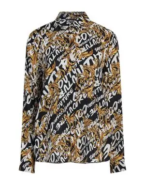 Versace Printed Twill Shirt - Black