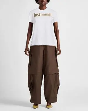 Just Cavalli Logo-print T-shirt - White