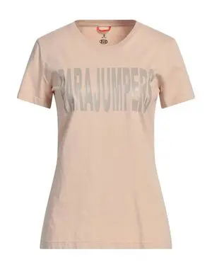 PARAJUMPERS Logo-print Cotton T-shirt - Beige