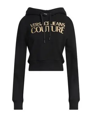 Versace Sweatshirt In Cotton And Elastane - Black