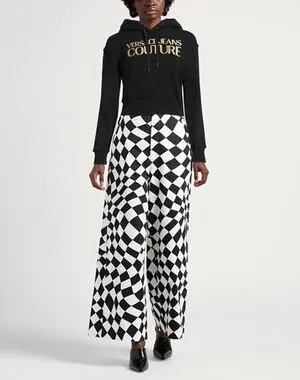 Versace Sweatshirt In Cotton And Elastane - Black