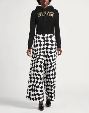 Versace Sweatshirt In Cotton And Elastane - Black