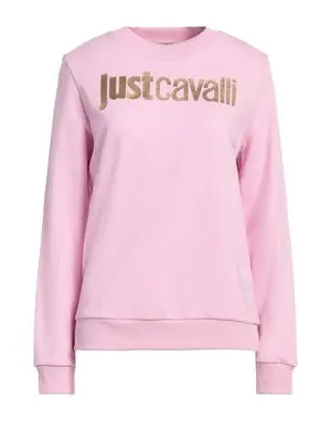 Just Cavalli Cotton-blend Sweatshirt - Pink