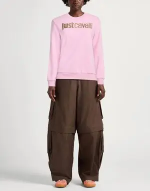 Just Cavalli Cotton-blend Sweatshirt - Pink