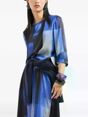 Emporio Armani Colour-block Blouse