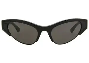 Bottega Veneta Acetate Cat Eye Sunglasses - Black/grey (bv1102s/30011036