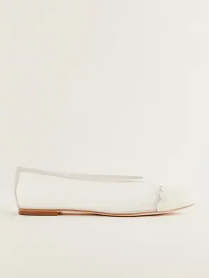 REFORMATION Tamara Cap Toe Flat