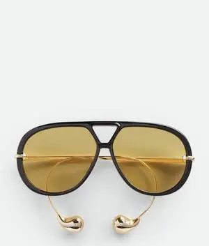 Bottega Veneta Aviator Sunglasses