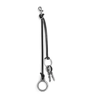 Balenciaga Airtag Keychain - Black