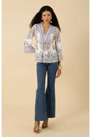 Hale Bob Flared Blouses