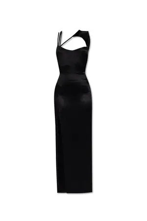 IRO PARIS Ruina Asymmetrical Long Dress - Black