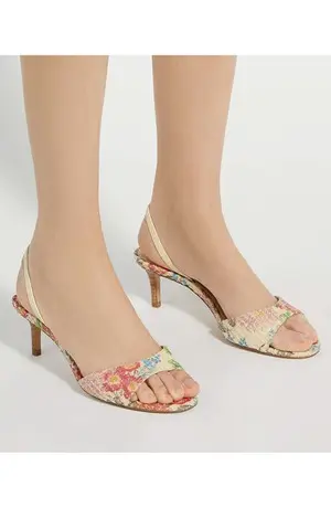 Dune London Madeline Floral Sandals