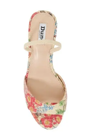 Dune London Madeline Floral Sandals