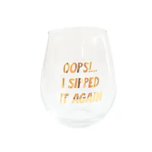 JOLLITY & CO Oops!...i Sipped It Again Wine Glass