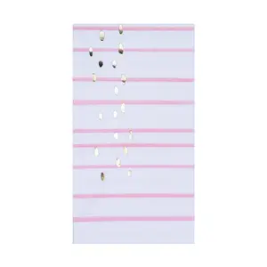 JOLLITY & CO Pretty In Pink Guest Napkins - Assorted Pre-pack
