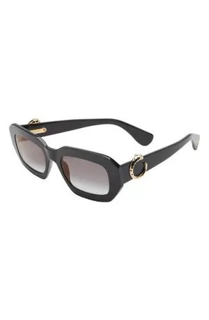 Cartier 52mm Square Frame Sunglasses