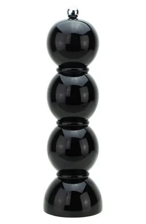 ADDISON ROSS LONDON Bobbin Salt & Pepper Grinder Black