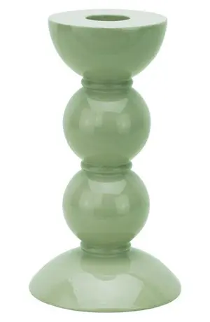 ADDISON ROSS LONDON Bobbin Candlestick - Sage