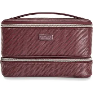 Stephanie Johnson Rosewood Ruby Royale Jenny Train Case - Purple