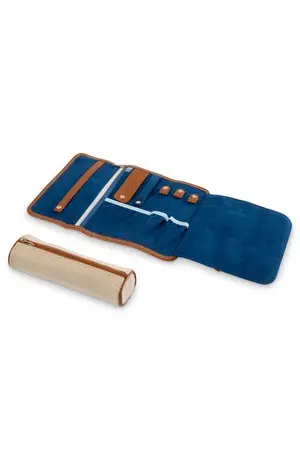 Stephanie Johnson Tropea Ashley Jewelry Roll - Ivory