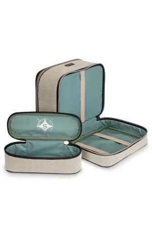 Stephanie Johnson Tropea Onyx Jenny Train Cosmetics Case - Black