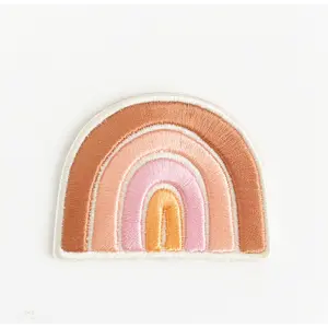 DAYDREAM SOCIETY Daydream Society Embroidered Sticker Patches Boho Rainbow Set