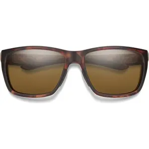 SMITH Longfin Square Sunglasses - Tortoise /chromapop Brown