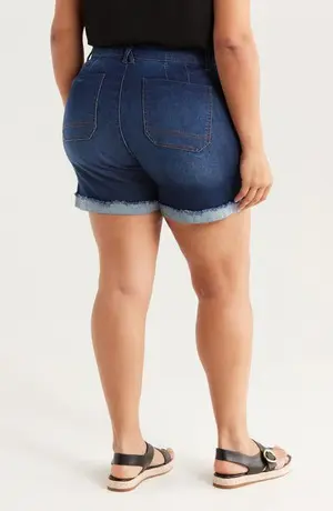 Wit & Wisdom Patch Pocket Denim Shorts