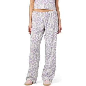 FLORENCE BY MILLS Relaxed Fit Pajama Pants - Ambro Fan Floral
