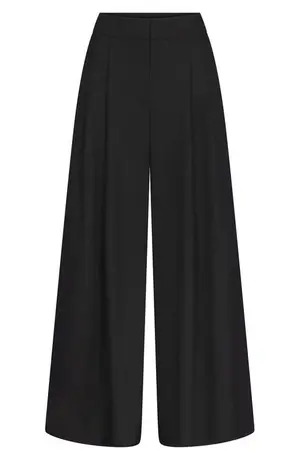 Naked Wardrobe Suiting Oversize Wide Leg Pants - Black