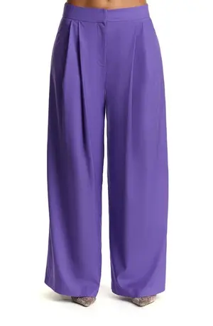 Naked Wardrobe Naked Wardrobe Suiting Oversize Wide Leg Pants Violet