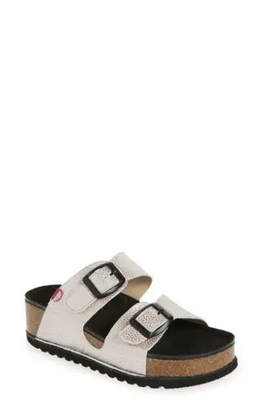 ON FOOT Naoshima Platform Sandals - Starlight Oro