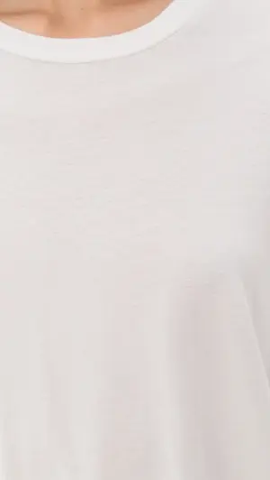 Eterne Short Sleeve Boyfriend T-shirt - Ivory
