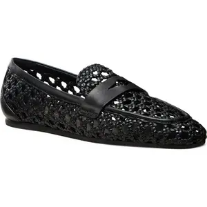 STUART WEITZMAN Thea Woven Penny Loafer
