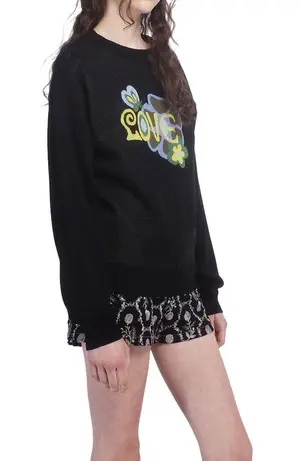 Anna Sui Love Knitwear Sweater - Black Multi