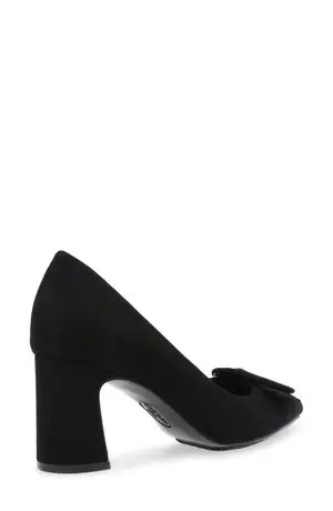 Anne Klein Bentley Buckle Pump - Black